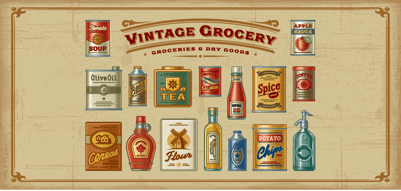 Custom Labels and the Vintage Look