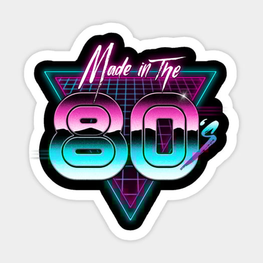 Custom Label Design Inspiration: The 1980s